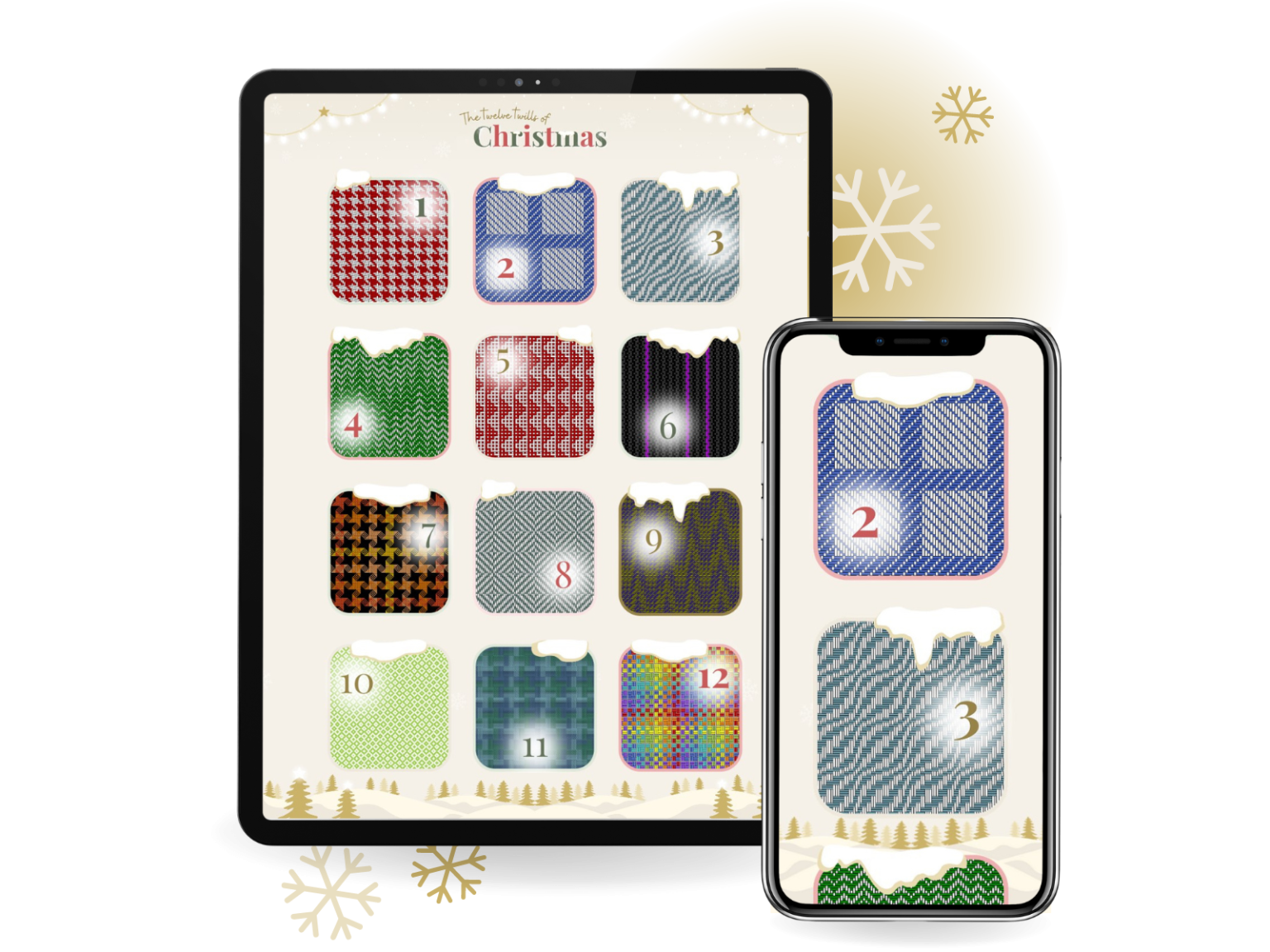 12 Twills of Christmas: Twill 8 | Goose Eye | Weaving Space